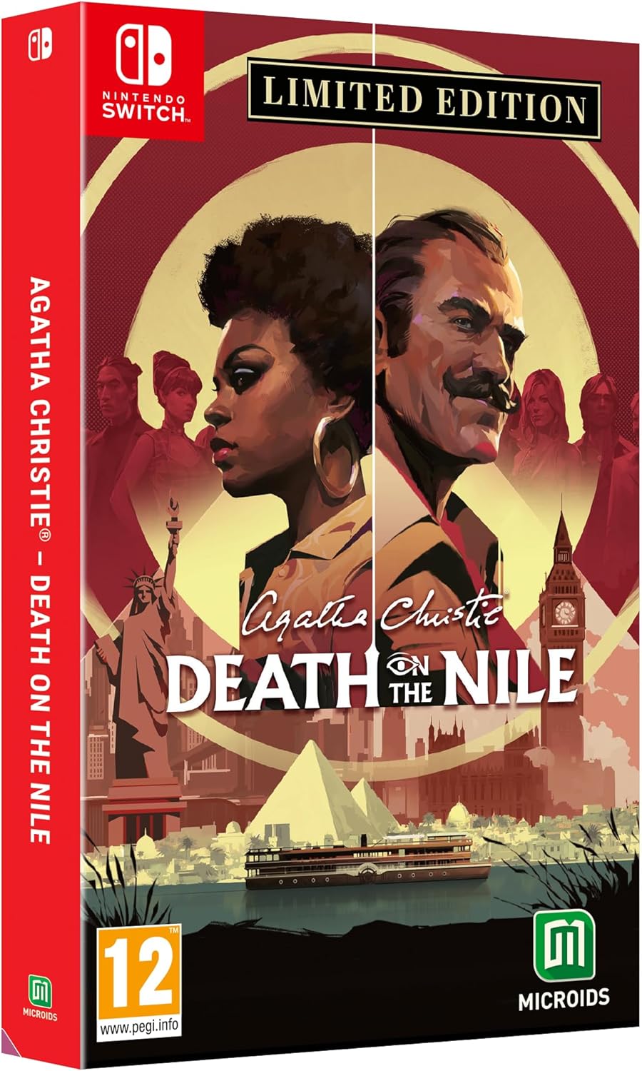 Agatha Christie - Death on the Nile (Limited Edition) Nintendo Switch ...